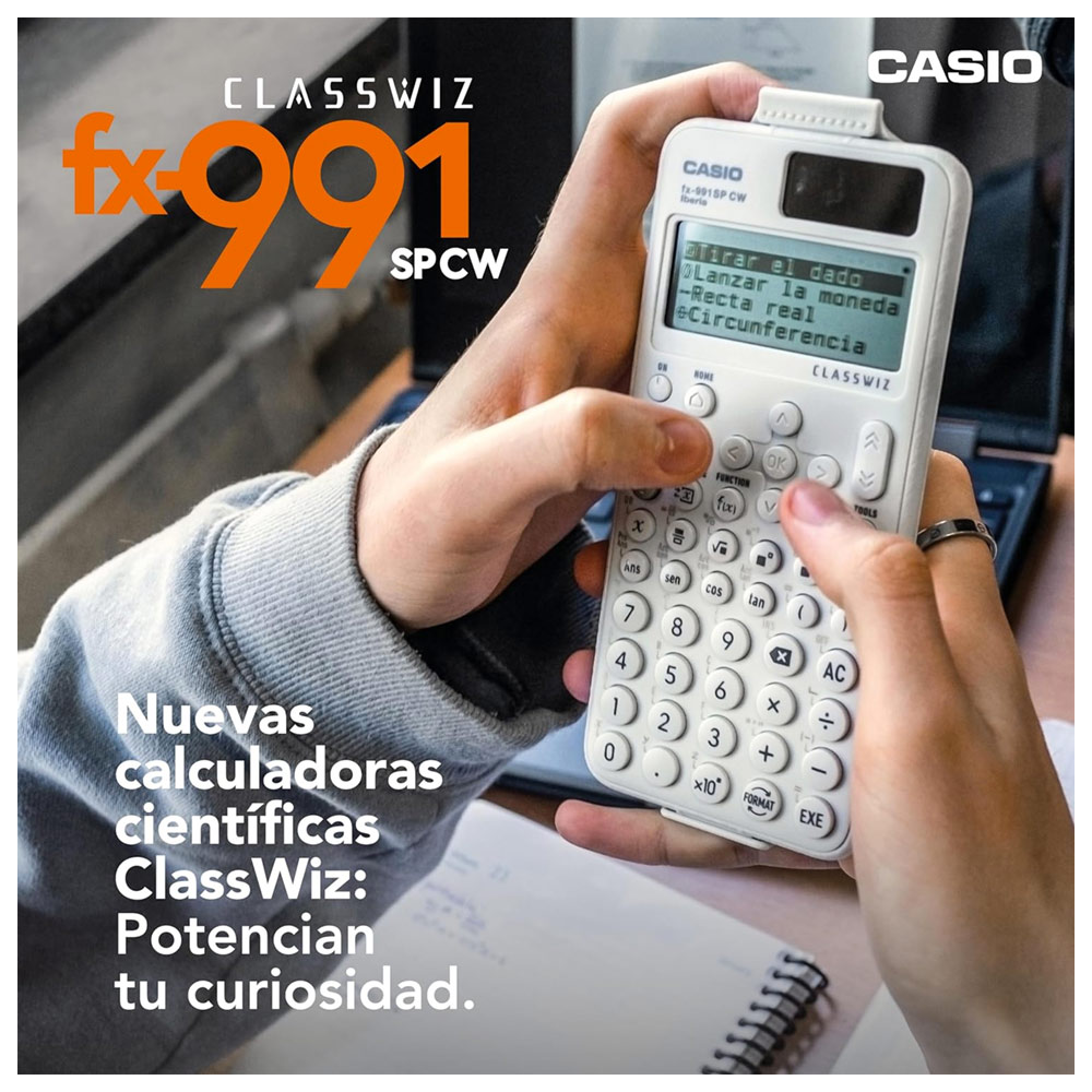 Casio FX-991 SP CW – Calculadora científica – solar | Cabocopy